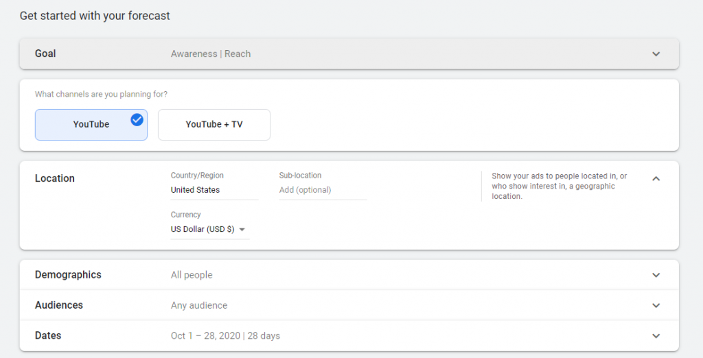 How to use Google Reach Planner to create effective YouTube campaigns