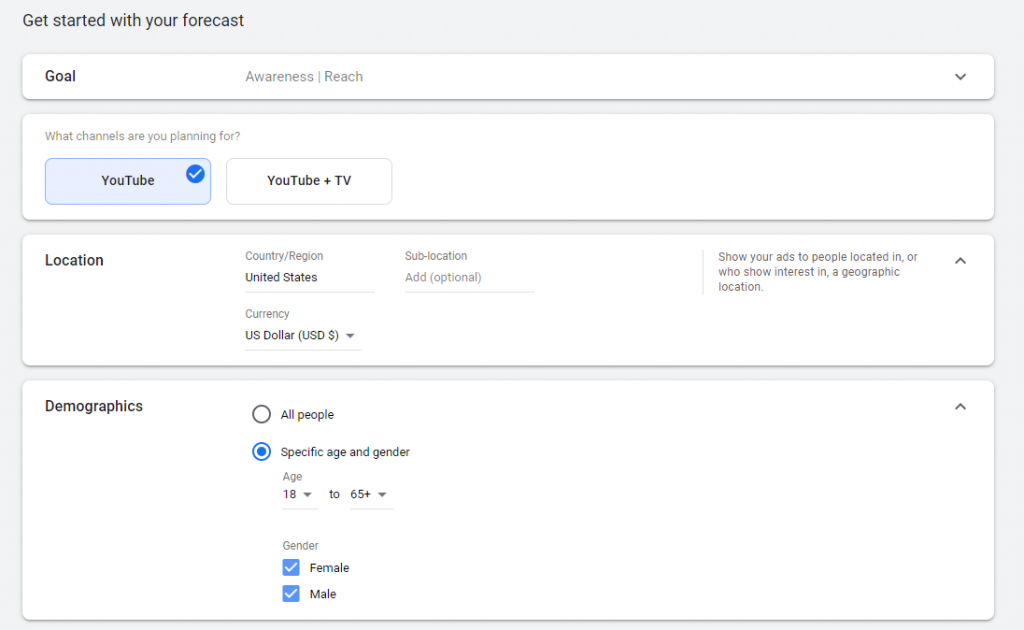 How to use Google Reach Planner to create effective YouTube campaigns