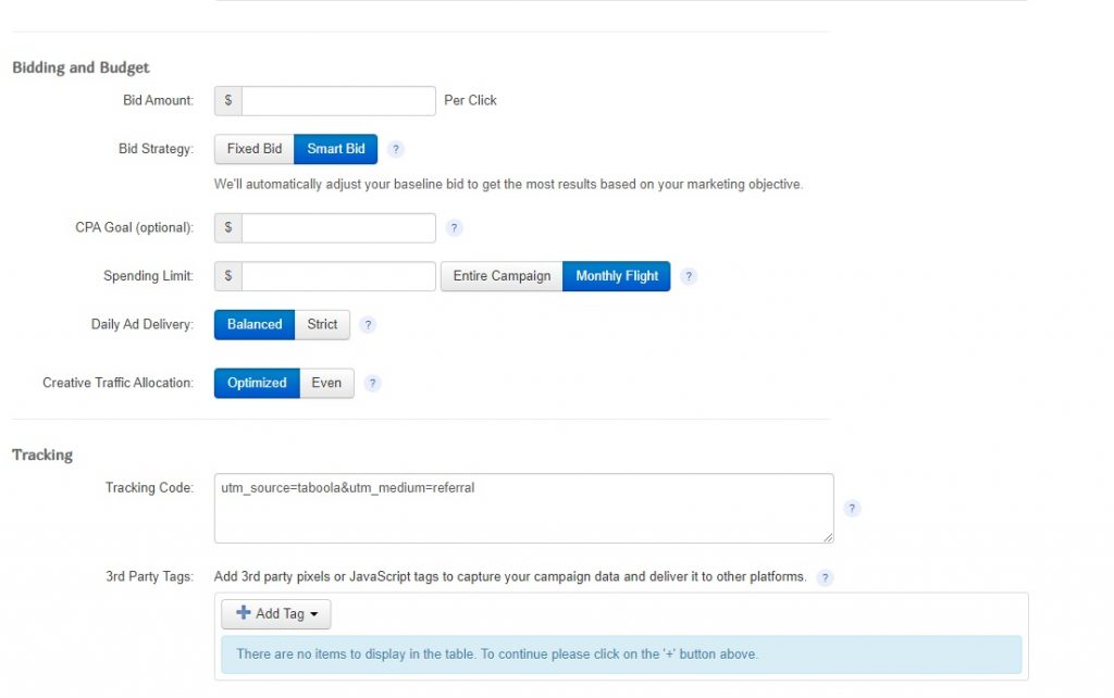 How to create your first campaign in Taboola in 3 easy steps
