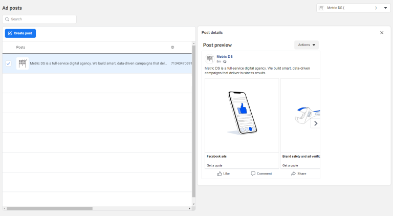 How to create an organic Facebook carousel post in 2025